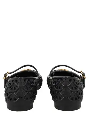Valentino Garavani Ballerina "ondette" Con Motivo Scallops