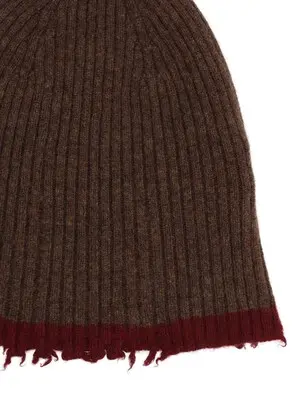 UMA WANG Berretto In Cashmere A Coste