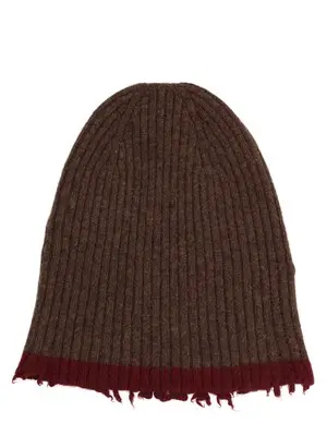UMA WANG Berretto In Cashmere A Coste