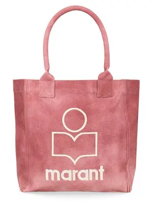 Isabel Marant Étoile Borsa Tote "yenky" Small Con Logo - Red