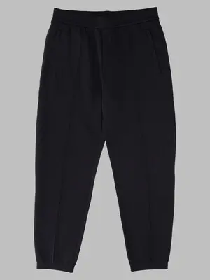 Emporio Armani Pantalone Jersey Jogger Con Coulisse E Tasche - Blue