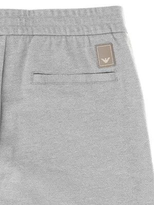 Emporio Armani Pantalone In Jersey Piquet "travel Essential