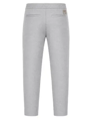 Emporio Armani Pantalone In Jersey Piquet "travel Essential