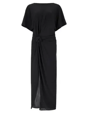 ROTATE BY BIRGER CHRISTENSEN Abito Lungo Con Spacco