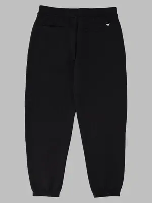 Emporio Armani Pantalone Jersey Jogger Con Coulisse E Tasche