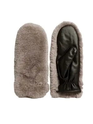 NOOKI DESIGN Neutrals Betsy Mittens Mink - Black