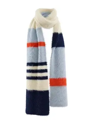 NOOKI DESIGN Napoleon Stripe Scarf Mix - Blue
