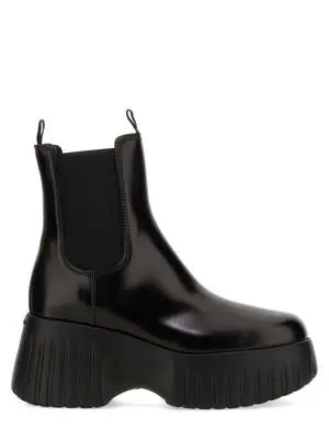 Hogan H-stripes Wedge Chelsea Boots