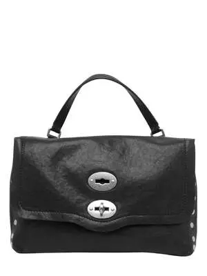 ZANELLATO Leather Top Handle Satchel Bag - Brown