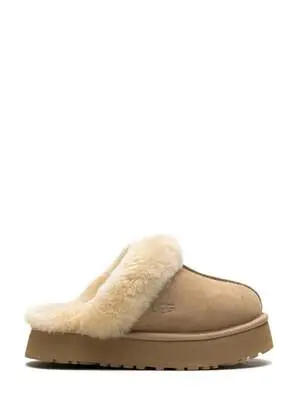 UGG Shearling Platform Mule Slipper