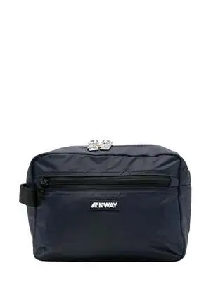 K-WAY Lightweight Windbreaker With Polyamide Shell - Navy