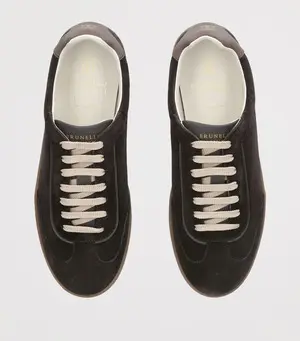 Brunello Cucinelli Suede Low-top Sneakers