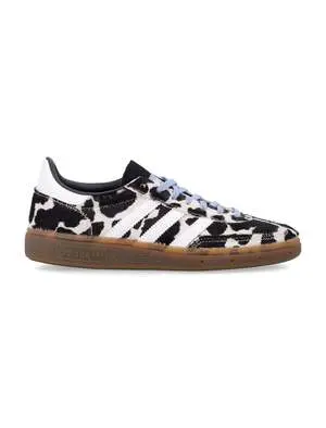 ADIDAS ORIGINALS Cow-print Handball Spezial Sneaker With Translucent Gum Sole - Core Black