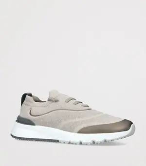 Brunello Cucinelli Knitted Sportiv Sneakers