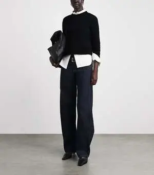 Khaite Cashmere Crew-neck Leta Sweater