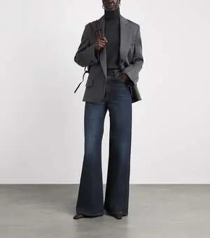 Khaite Dane Wide-leg Jeans