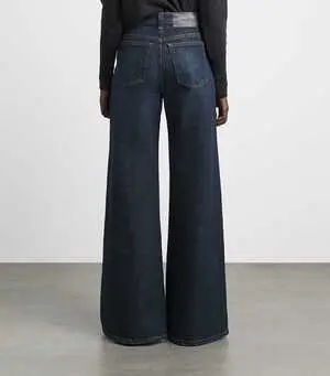 Khaite Dane Wide-leg Jeans
