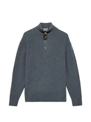 JW Anderson Wool-organic Cotton Knit Sweater - Grey