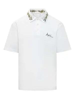 Amiri Classic Embroidered Polo