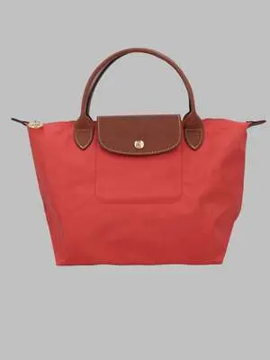Longchamp Small Foldable Nylon Tote Bag, 23 Cm X 22 Cm X 14 Cm - Pink