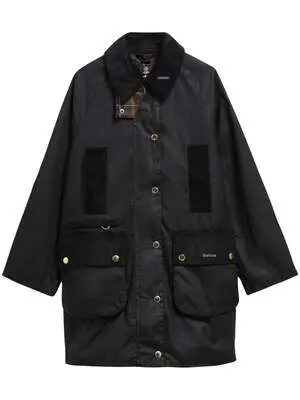 Barbour Quilted Utility Coat With Anti-drip Finish