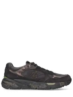 Premiata Premium Calf Leather Sneakers For