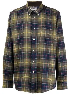 Barbour Tartan Check Button-down Shirt For - Multicolour