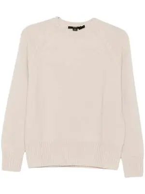 Seventy 100% Cashmere Crewneck Sweater - White