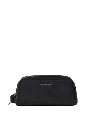 Michael Kors Nylon Crossbody Bag With Polyurethane Trim - Black