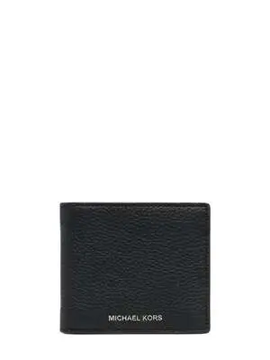 Michael Kors 100% Cow Leather Wallet With Slim Everyday Design - Black