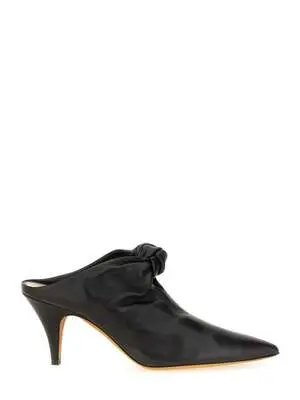 Khaite The Rowan Mules - Black