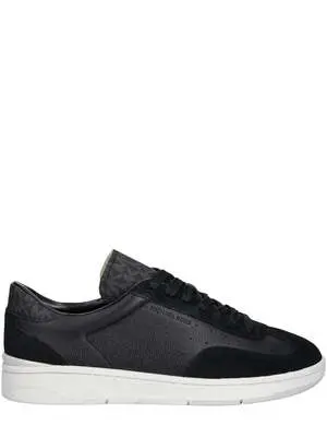 Michael Kors Suede Leather Low-top Sneakers - Black