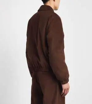 AMI Paris Corduroy De Coeur Bomber Jacket