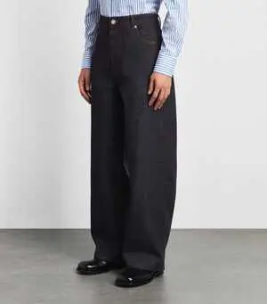 AMI Paris Wide-leg Jeans