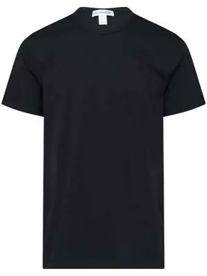 Comme Des Garçons 100% Woven Fabric T-shirt - Black