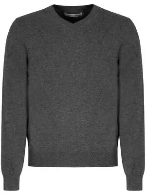 Comme Des Garçons 100% Wool Knit Sweater - Grey