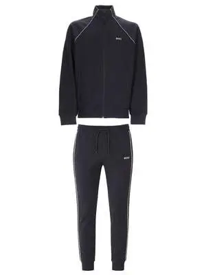 BOSS Zip-up Track Jacket And Jogger Set