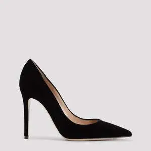 GIANVITO ROSSI 105 Leather Pumps - Black