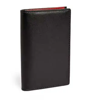 ETTINGER Leather Sterling Visiting Card Holder