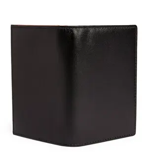 ETTINGER Leather Sterling Visiting Card Holder