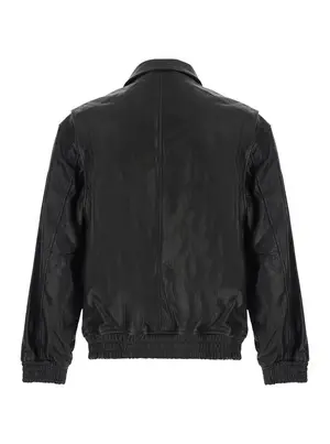 DUNST Long-sleeve Leather Jacket