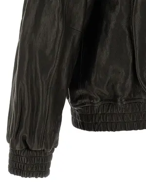 DUNST Zip-up Leather Jacket