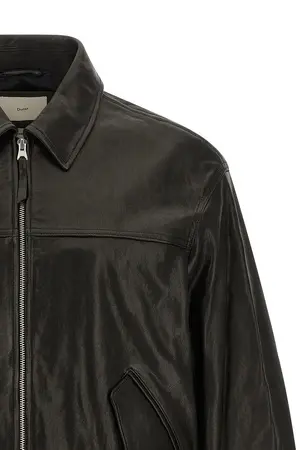 DUNST Zip-up Leather Jacket