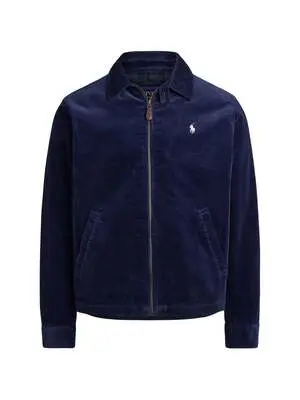 Ralph Lauren Cotton Coat With Silk Lining And Calfskin Trim