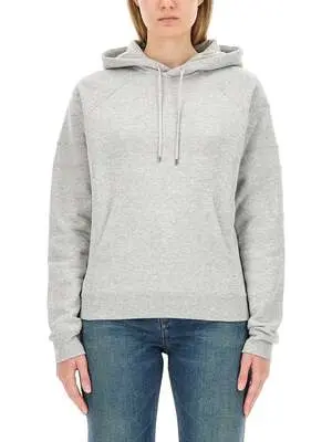 Saint Laurent Cotton Blend Sweatshirt