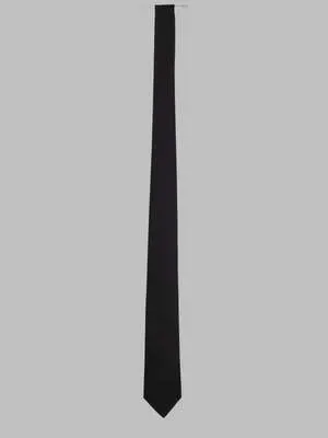 FERRAGAMO Cotton-silk Tie - Black