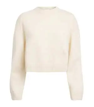 FFORME Wool-cashmer Marcela Sweater - Ivory