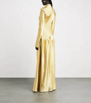FFORME Satin Mila Maxi Dress