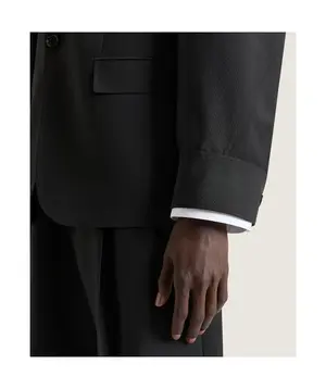 Givenchy Couture Seam Single-breasted Jacket In Wool And Mohair