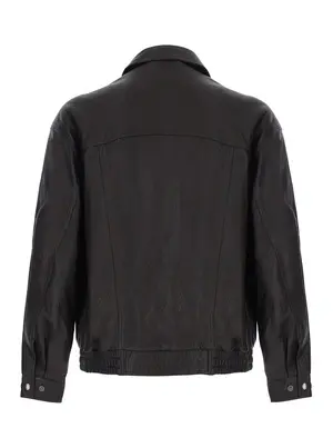 DUNST Long-sleeve Leather Jacket
